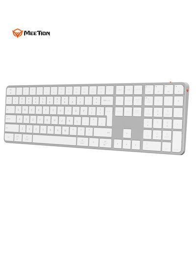 MEETION Full Keys 2.4G and Bluetooth Three Modes Keyboard ikey K230 ...