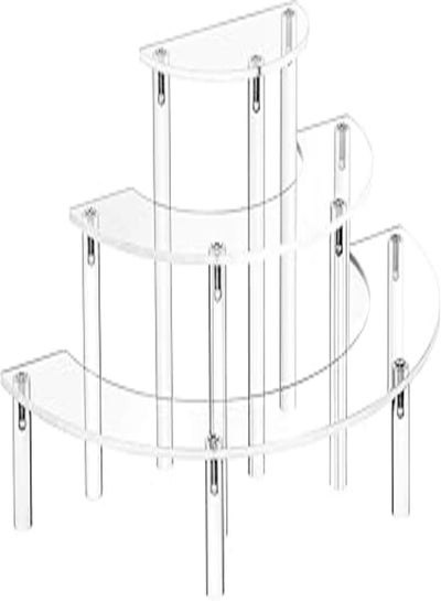 سعر Acrylic Risers Display Stand - 3 Tier Clear Step Display Riser ...
