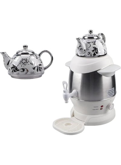Sokany Electric Samovar Tea Maker – 4L Russian Turkish Kettle, 1350W ...