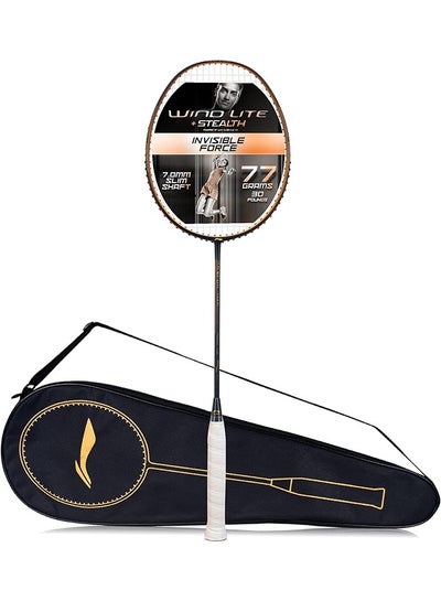Wind Lite Stealth Badminton Racket - Charcoal/Copper (Strung) price in ...