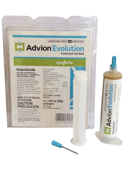 Advion Evolution Cockroach Gel Bait. Cockroach killer gel. Cockroach Removal Gel. cockroach ...