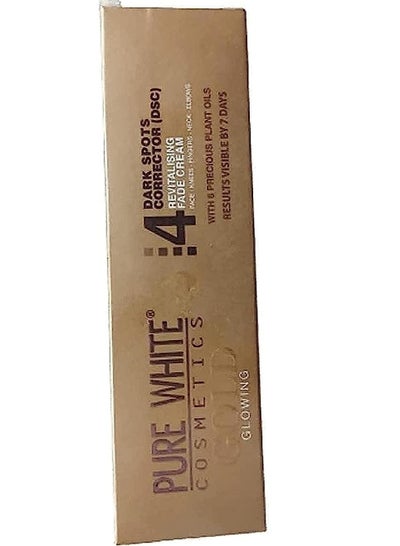 Pure White Gold Cream 4 Dark Spots Corrector 40 g price in Egypt | Noon ...