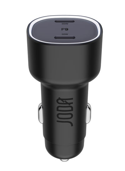 JODA 60W Fast Car Charger 🔌 Dual USB Type-C | Smart Charging Adapter ...