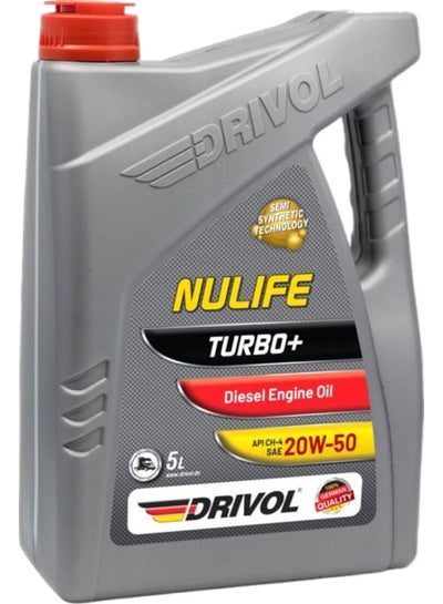 DRIVOL Made in Germany 20W-50 API (CH-4) Diesel Engine Oil 5L price in ...