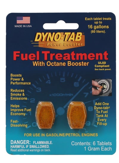 DYNO-TAB Fuel Treatment 45402 – For Gasoline & Diesel Engines | Boosts ...