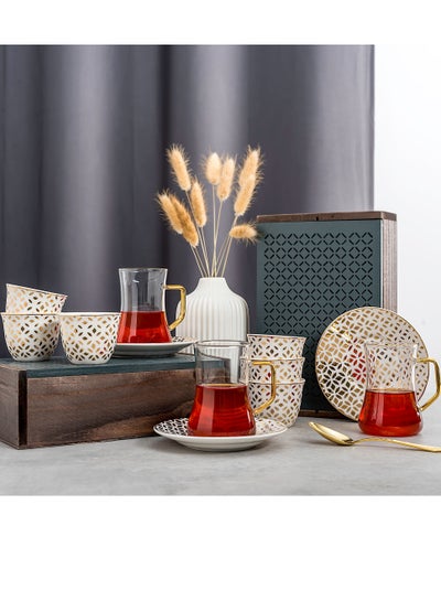 Arabic Tea and Coffee set 18pc porcelain set price in Saudi Arabia ...