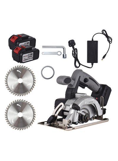 NANWEI 21V Cordless Brushless Circular Saw 7800RPM 4.0Ah Battery Fast ...