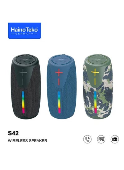 Haino Teko Wireless Bluetooth Portable Speaker S42 price in UAE | Noon UAE | kanbkam