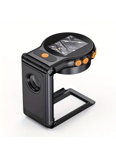 Black 500X Handheld Digital Microscope USB Battery Powered Portable ...