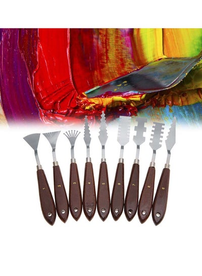 Stainless Steel Palette Scraper Set, Knife Painting, Scraper Set ...