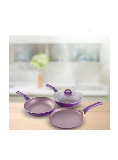 Wonderchef Granite 4 Piece Non Stick Cookware Set price in Saudi Arabia ...