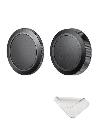 RF Mount Rear Lens Cap & Body Cap Cover for Canon RF Lens Cap, RF Mount Back Cap, RF Cap for ...