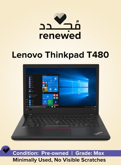 RENEWED - LAPTOP LENOVO THINKPAD T480 - CPU Intel Core i5-8250U - Ram 8 ...