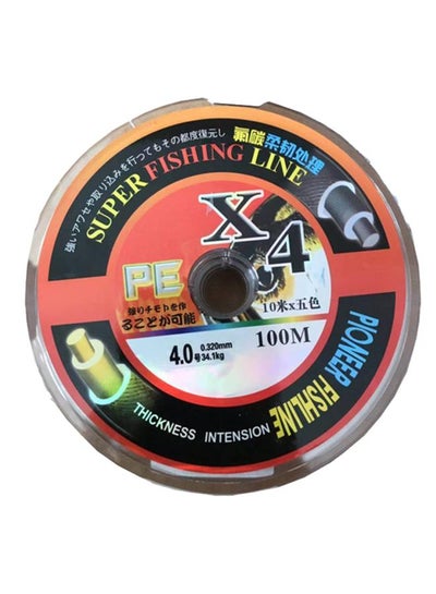 Super Fishing Line Multicolor 100m price in Saudi Arabia | Noon Saudi ...