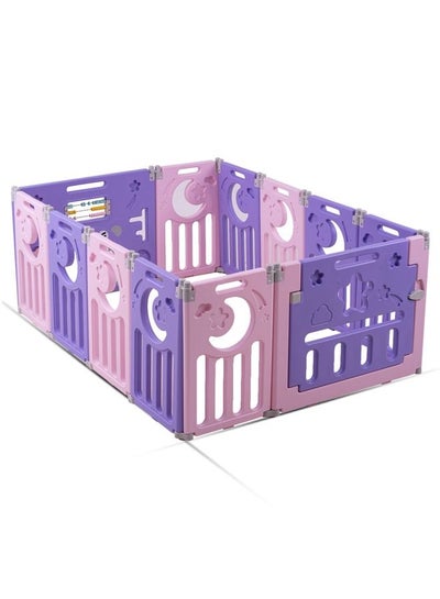 Baby Playard Playpen For Kids Smart Folding Portable Child Play Gate ...