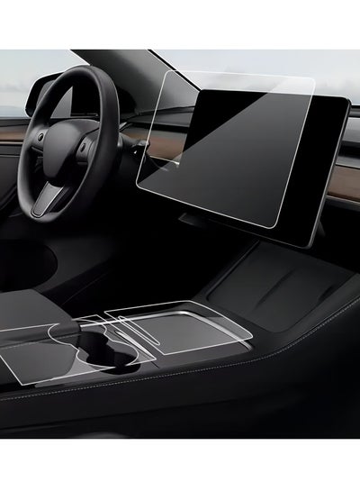 Model Y Wood Center Console Wrap for Tesla Model 3 Model Y 2021 2022 ...