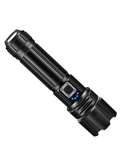 Led 10000 Lumens Flashlight, XHP70.2 Rechargeable LED Flashlight, IP67 Waterproof Zoomable ...