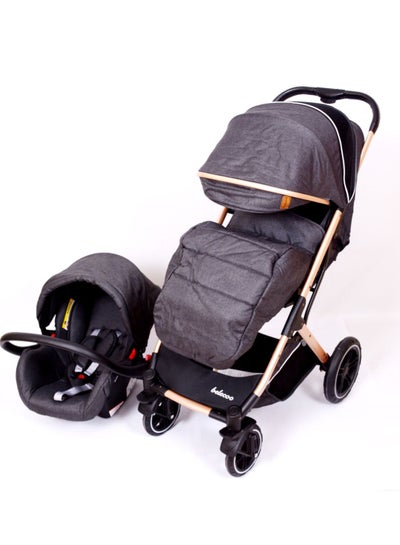 سعر Beleco High Quality Stroller x7 Wheel Coach Big Hand Trolley ...