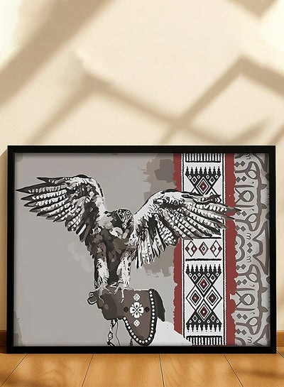 Najdi art design canvas painting with hollow frame size (120x80) one ...