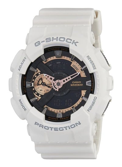 Casio Digital Plus Analog Rose Gold Dial GA100 Series Men's Watch price ...