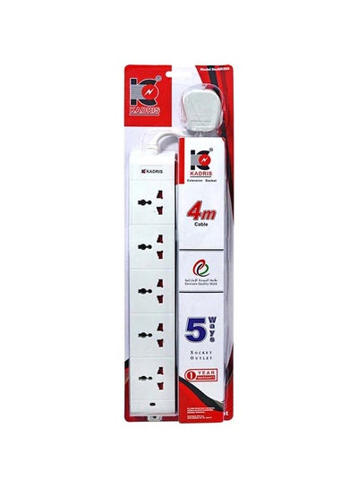 Power Strips NK-500 Extension Cord with 5 way Outlets with switch ...