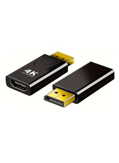 DisplayPort to HDMI Adapter 4k Uni-directional DP Male to HDMI Female ...
