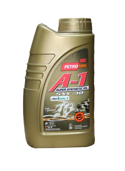 Petromin Engine Oil, A1 Super 5W-30-1L - Fully Synthetic – Gasoline ...