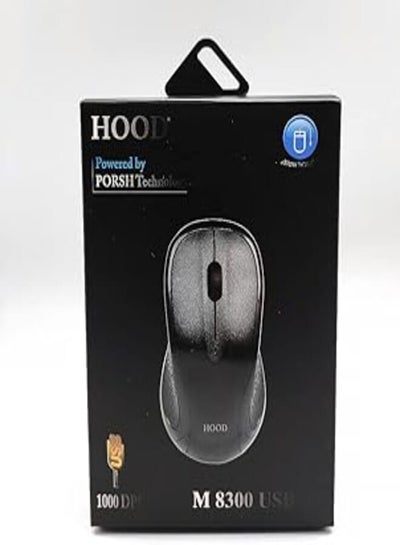 سعر HOOD M8300 USB Mouse/1000 DPI/2Y فى مصر | نون مصر | كان بكام