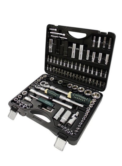 RockForce Professional Tool Kit with Telescopic Ratchets 108 pcs 1/4 ...