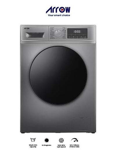 Front loading Automatic Washing Machine 6KG , 1000rpm Max. Spin Speed ...