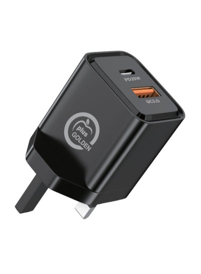 Dual-port USB-A and Type-C fast charger with 25W PD and 22.5W QC price ...