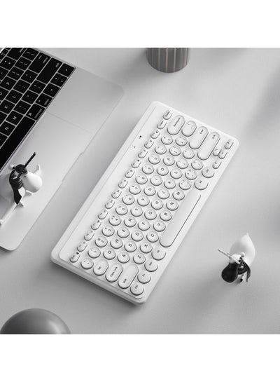Gaming Wireless Keyboard With Mouse For Home And Office White price in ...