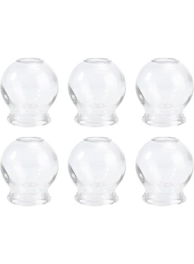 6Pcs Cupping Therapy Sets: Glass Fire Cupping Jars Thick Glass Cupping ...