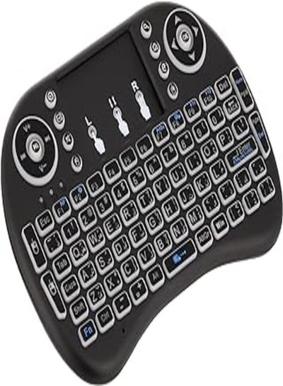 سعر Arabic Layout Mini I8 2.4G Wireless 92 Keys Keyboard with Touchpad ...