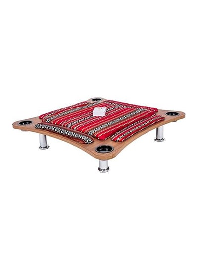 ALBADER Curved Floor Wooden Ploot Play Cards Game Table Mid-Size ...