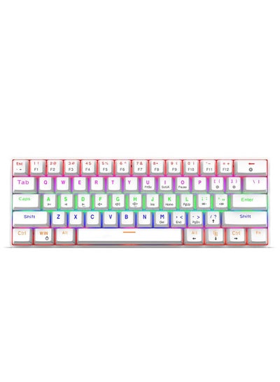 Wired 61-Key Compact Mechanical Keyboard White price in UAE | Noon UAE ...
