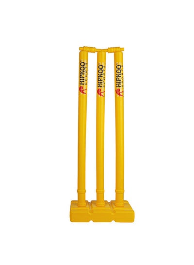 سعر Clean Sweep Heavy Plastic Wicket Stump Set for Cricket - 3 Stumps ...