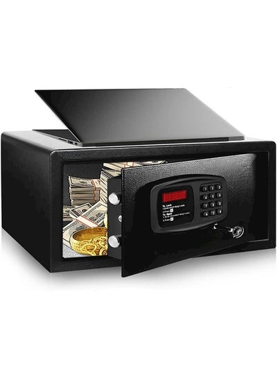 سعر Safe Box Large Steel Strongbox with Hotel Style Digital Lock and Key Entry for Home Office ...