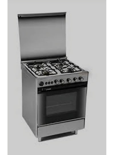 Techno Gas 60 cm full stainless steel cooker with Phantom cast iron ...
