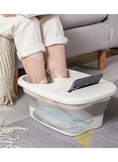 1pc Foldable Foot Bath Foot Soak Tub, Foot Bath Basin, Portable Feet ...