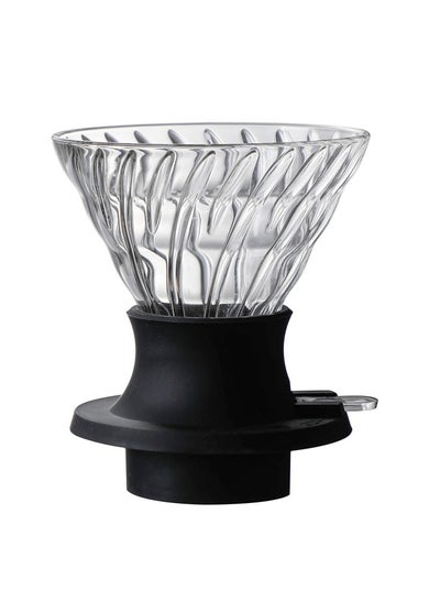 Glass drip funnel with plastic fixing screw and built-in drip timer for ...