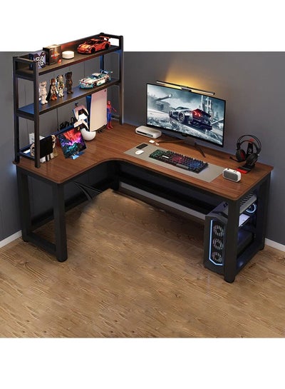 Computer and Multifunction Table Home Office Workstation with Sidestand ...