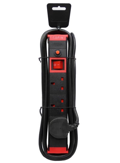 سعر 5 Yard Power Extension Cord, Multi Plug with 3 Way and On Off ...