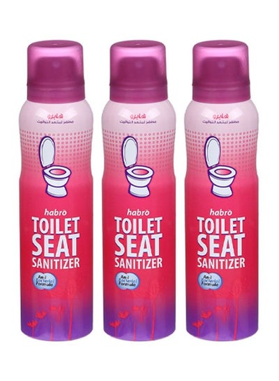 Toilet Seat Sanitizer Spray - 150ml Pack of 3 price in UAE | Noon UAE ...