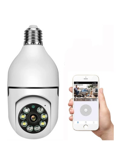 Outdoor 5G Light Bulb Home Security Camera, Wireless Video Surveillance ...
