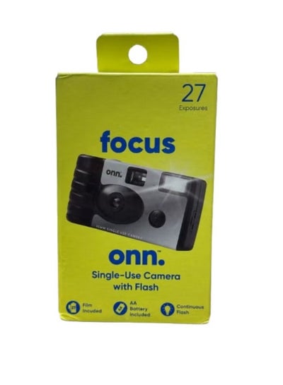 focus Disposable 35mm 5MP One-Time Use Camera with Flash, Pre-Loaded ...