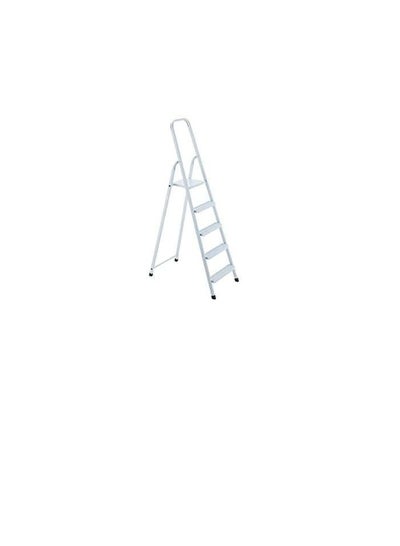 Robustline Heavy Duty Steel Ladder, Ultra Stable Folding Ladder. (5 ...