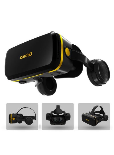 سعر cardoO VR Box Max – 5.3 Bluetooth VR Headset, Premium VR Glasses ...