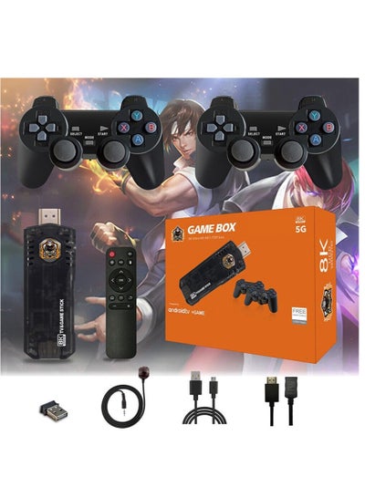 سعر 10000Games Installed 8K 4K Video Quad-core Wireless Controller Android TV Box Game Console ...