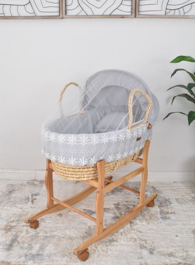 Moses Basket Bed with Wheeled Base price in Saudi Arabia | Noon Saudi ...